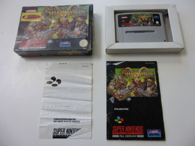 Shadowrun Snes Cart