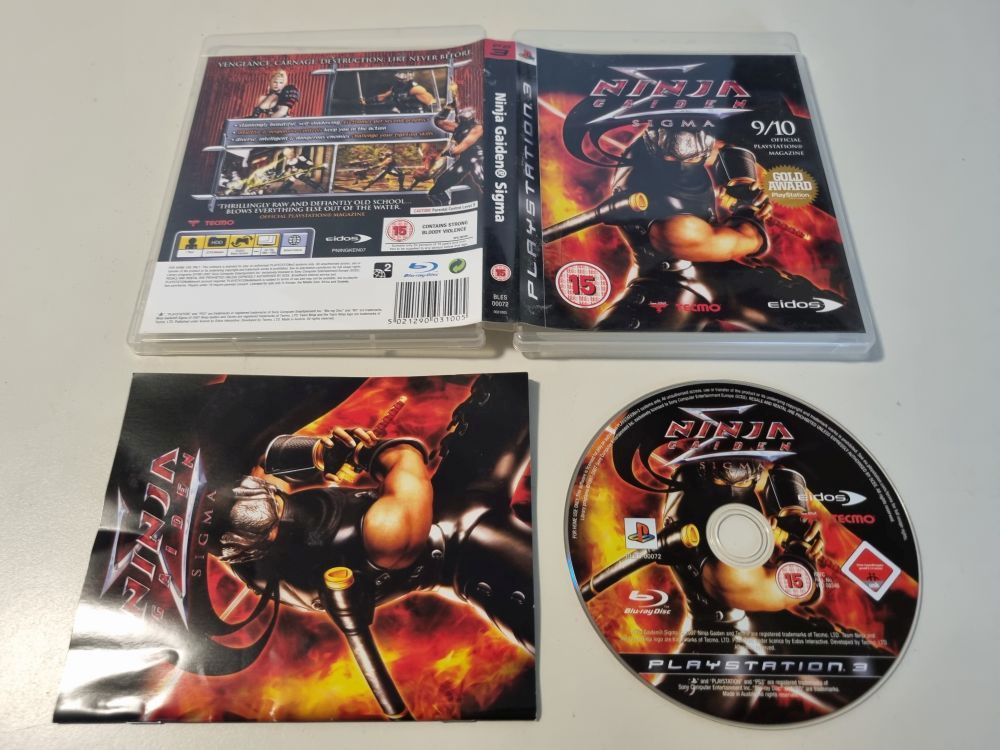 PS3 Ninja Gaiden Sigma 80883 14.99 RetroGameCollectorHeaven english version